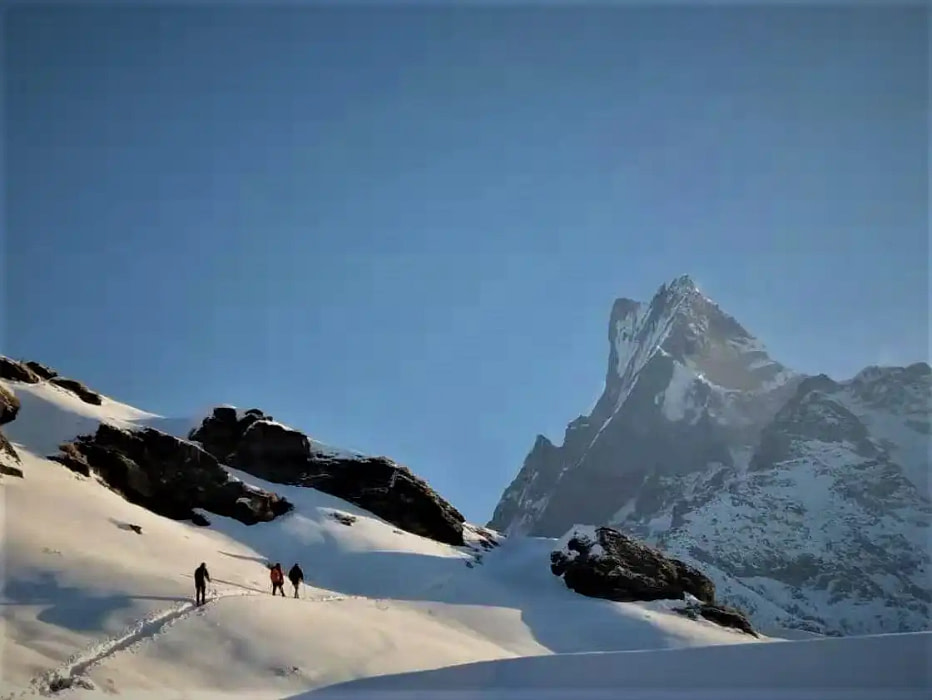 Trekking In Nepal full of Himalayas country